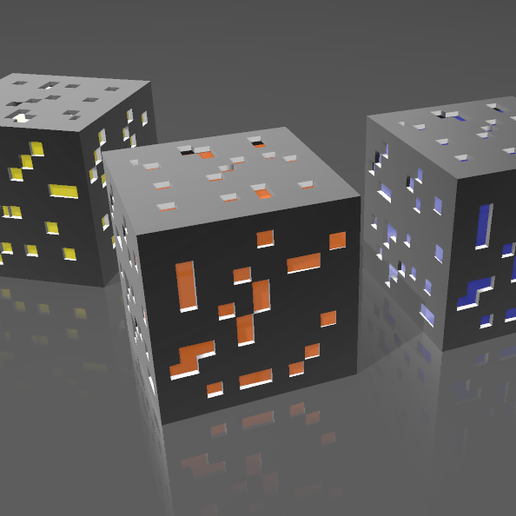 STL file MINECRAFT THEMED BEDROOM LAMP 🔦 (3MF)・3D printing design to ...