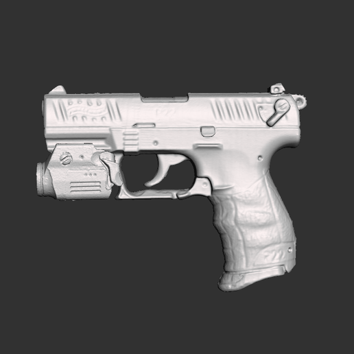 Fichier STL Walther P22 Surefire XSC-B Real Size 3D Scan Gun Mold 🩻 ...