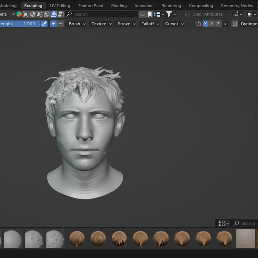 ️ David Haller from legion Head sculpt・Free STL File for 3D printing・Cults