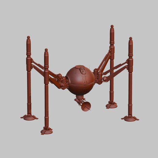 🕷️ Homing Spider Droid・ STL File for 3D printing・Cults