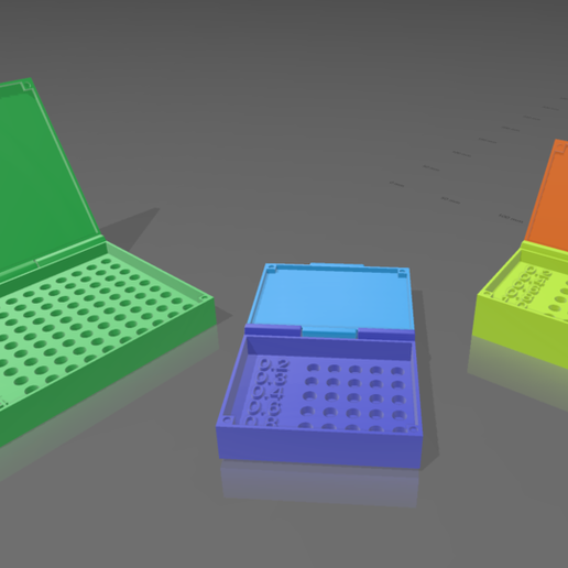 🔧 Parametric Nozzle case with lid・Free SCAD File for ・Cults
