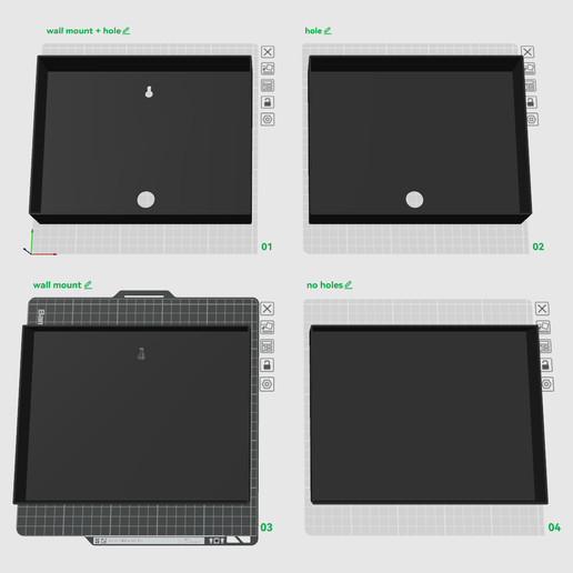 👤 Universal Rectangular Lightbox System・ 3MF File for 3D printing・Cults