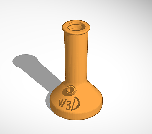 🚬 Bong・ STL File for 3D printing・Cults