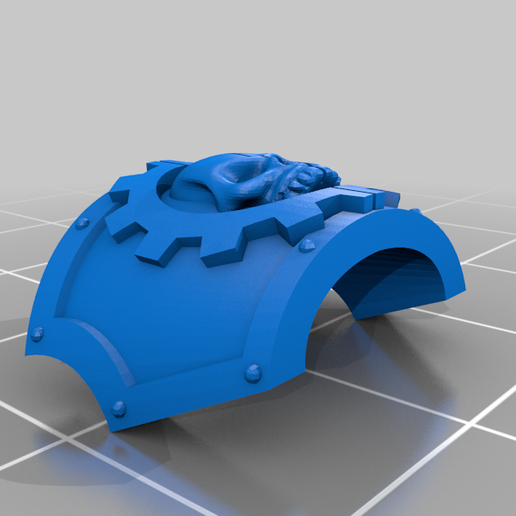 🎲 Centurion AdMech shoulderpad pad・Free STL File for ・Cults