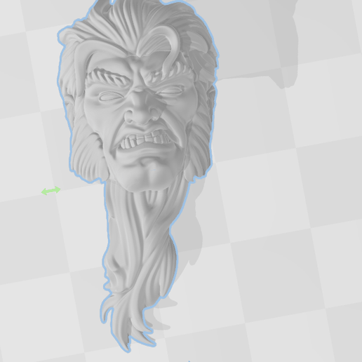 1/12 gi joe classified, marvel legends style head..sabertooth AOA・ STL ...