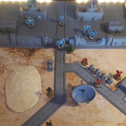 🎲 Battletech - Roads・ STL File for ・Cults