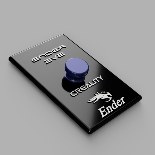 📱 Ender 3v2 Screen Cover・Free STL File for ・Cults