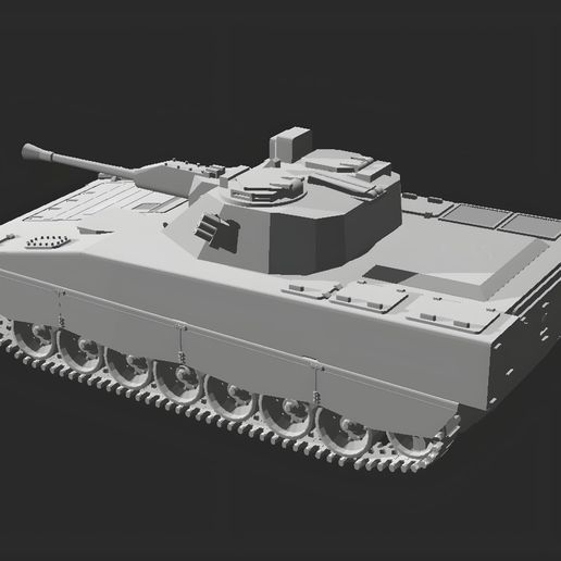 STL file Cv90 40 bofors ifv 🪖 ・3D print design to download・Cults