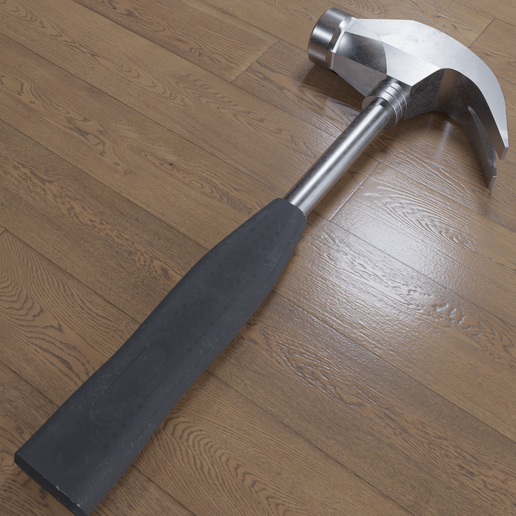 🔨 Hammer ( Melee-Prop ) 1/1 Scale・ STL File for 3D printing・Cults