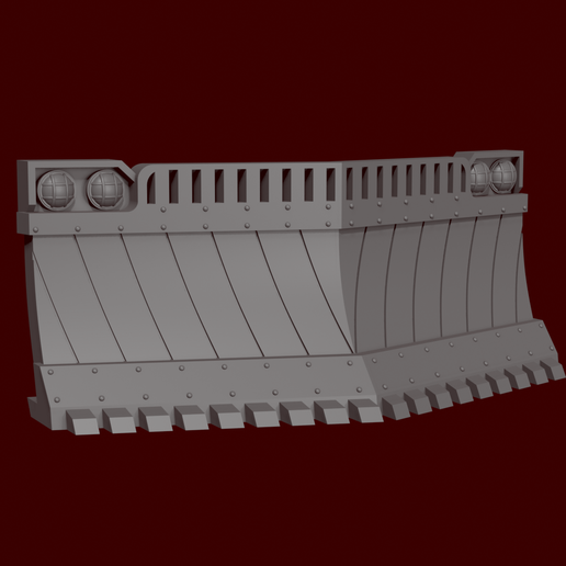 🎲 Dozer Blade・Free STL File for 3D printing・Cults