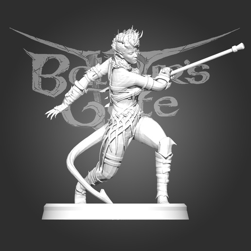 🎲 Karlach baldurs gate 3 bg3 miniature for dnd 3d model・Free OBJ File ...