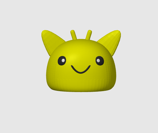 👹 Blob monster・ STL File for 3D printing・Cults