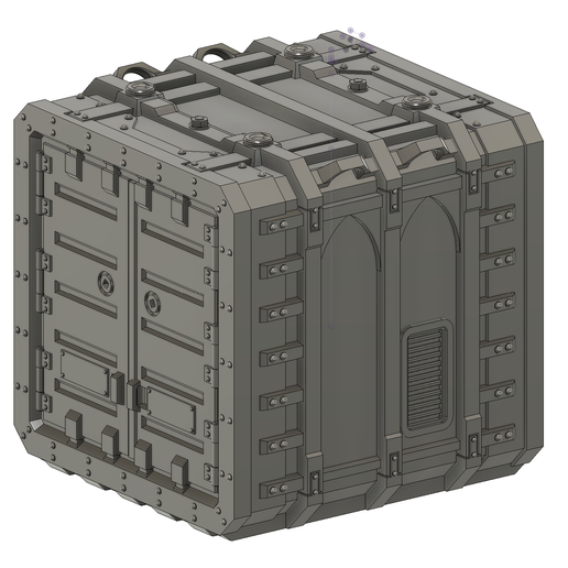 🎲 Shipping Container・Free STL File for 3D printing・Cults