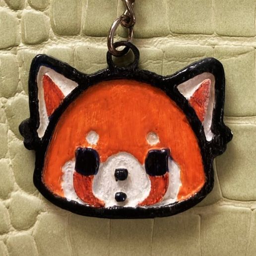 Archivo STL Aggretsuko keychain 🗝️ ・Design para impresora 3D para ...