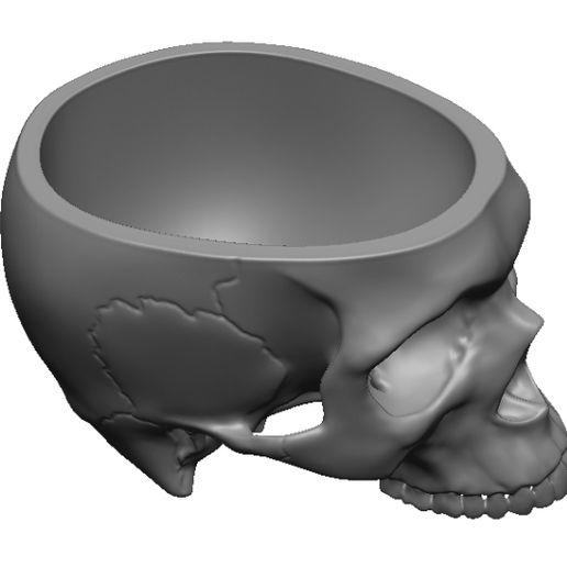 💀 Skull box・ 3D File for 3D printing・Cults