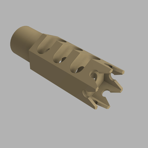 🔫 Airsoft AK Zenitco DTK-1 Style Muzzle Brake Flash Hider Compensator ...