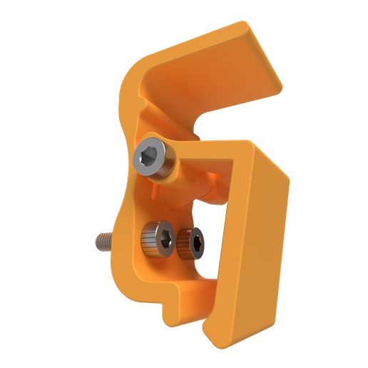 STL file WAGO 221-413 lever latch mount V1.0 (.STL/.3MF/.STEP!) 🧞‍♂️ ...