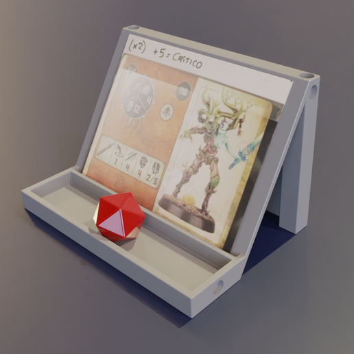 STL file Tabletop Game Magnetic Card Holders 🎲 ・3D print model to ...