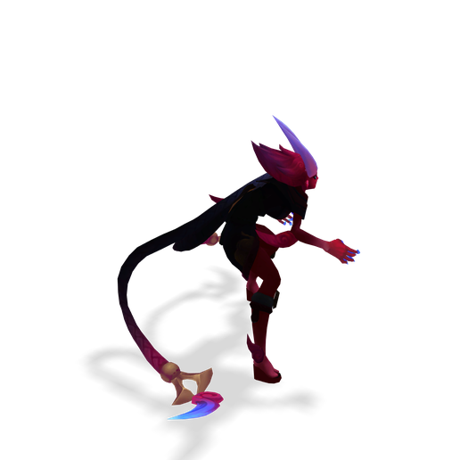 STL file Blood Moon Evelynn Shadow League of Legends 3D print model 🩸 ...