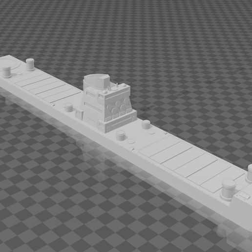 🚢 BHI Modular Surface Ships in 6mm・Free STL File for 3D printing・Cults