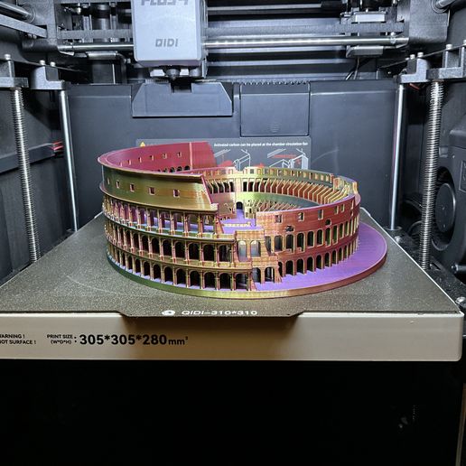 🏰 Coliseum・3D Print with the QIDI X-Plus 4 3D printer・Cults