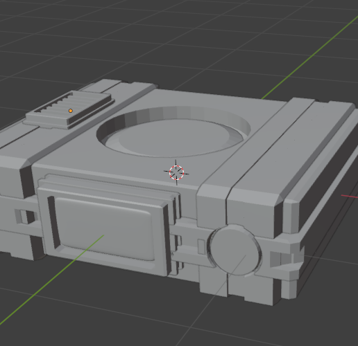 🎲 Sci-Fi Video Game Console・Free STL File for 3D printing・Cults