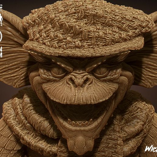 3D file WICKED GREMLINS CAROLS SCULPTURE: TESTED AND READY FOR 3D ...