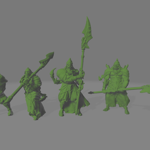 ⚔️ Kerat Warriors・ 3D File for 3D printing・Cults