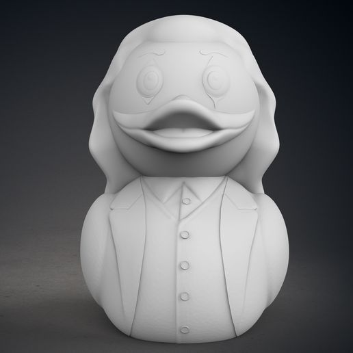 🃏 Cute "The Joker" Rubber Duck・ STL File for 3D printing・Cults