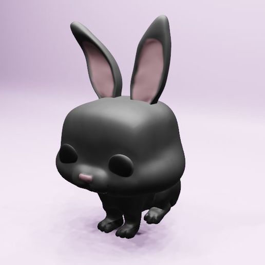 STL file FUNKO POP RABBIT 🐇 ・Template to download and 3D print・Cults