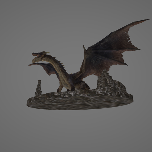 👹 MONSTER HUNTER FATALIS FIGURE・ STL File for 3D printing・Cults