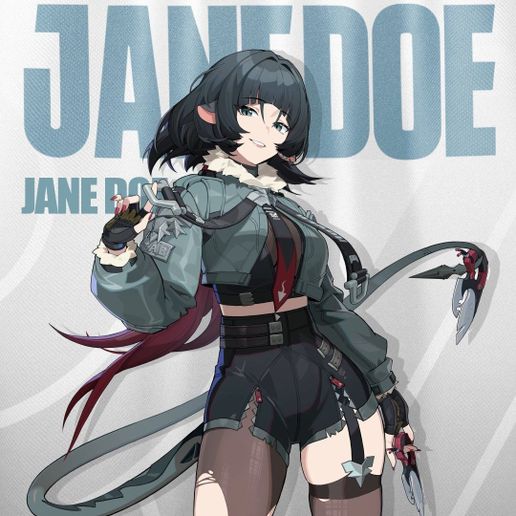 arquivo STL Jane Doe ZZZ Zenless Zona Zero Acessórios cosplay 💤 ・design para impressora 3D para ...