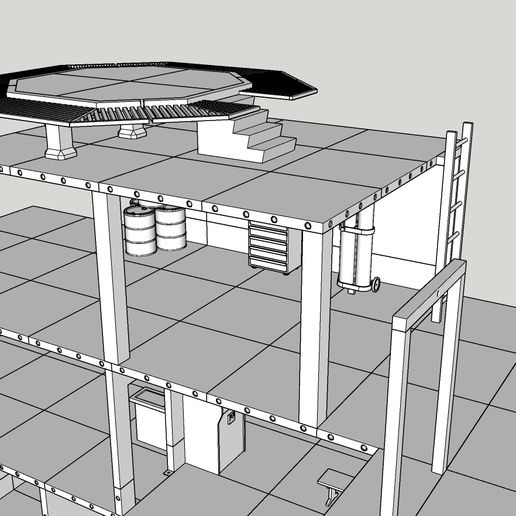 🚧 Classified Construction Set - 99 - Cobra Base・ 3D File for 3D ...