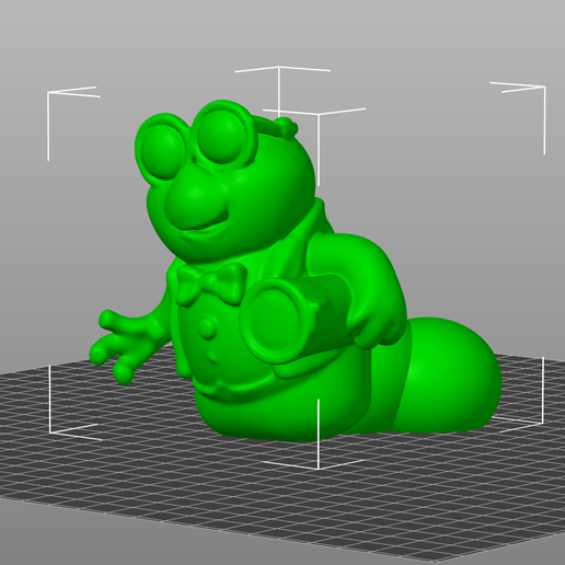 📚 BOOK WORM TOY STORY・ STL File for 3D printing・Cults