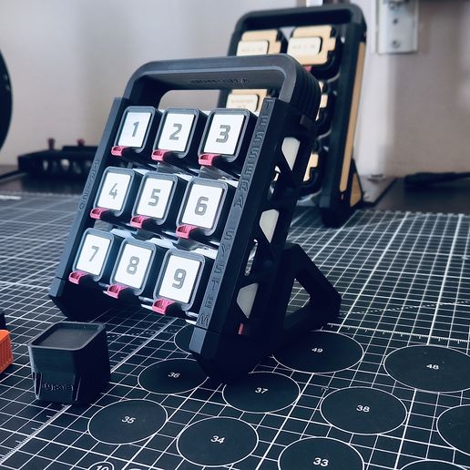 📦 Tessera Desk Type С – Modular Desktop Rack for TB333 Boxes・Free 3D ...
