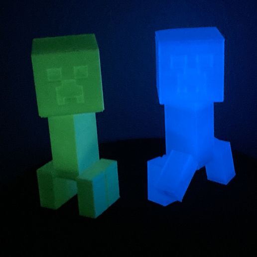 🎮 Minecraft Creeper – articulated and regular・Free STL File for ・Cults