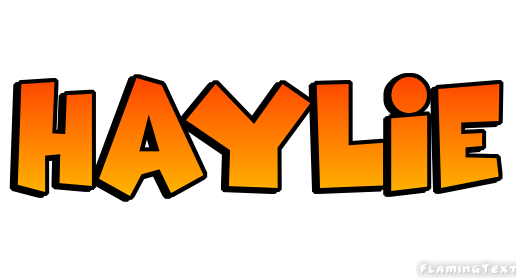 🎨 first name haylie・Fichier STL pour Impression 3D・Cults