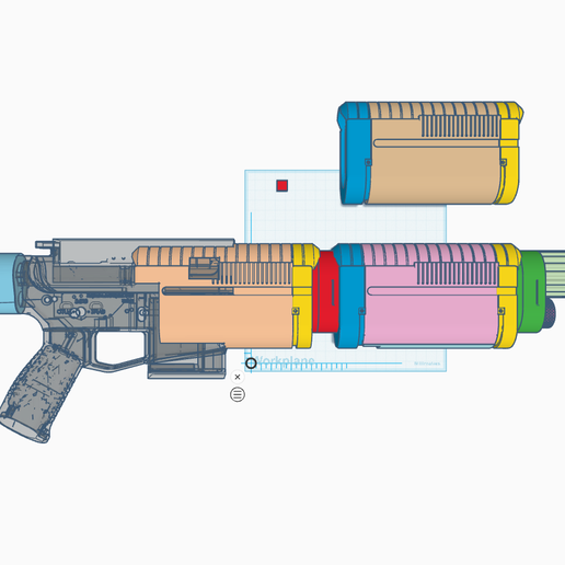 🔫 Bryar-M4 airsoft blaster conversion・Fichier STL Gratuit pour ...