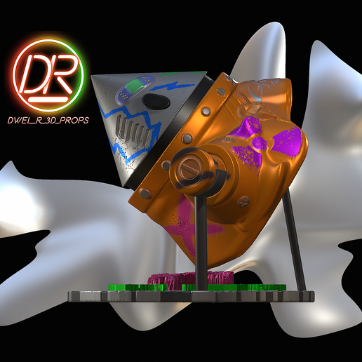 STL file JINX Mask (Concept Fan Art) 🎨 ・Template to download and 3D ...