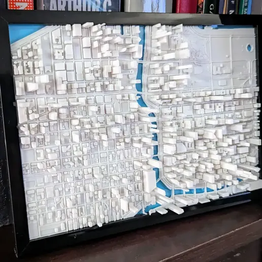 🎨 Chicago Illinois 3D Miniature・Free 3D File for ・Cults