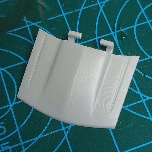 🚙 M2 Chevrolet Silverado obs custom hood 1/64・ STL File for 3D printing ...