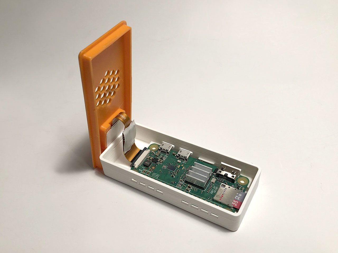 Download STL file Camera case and arm for Raspberry Pi Zero • 3D ...