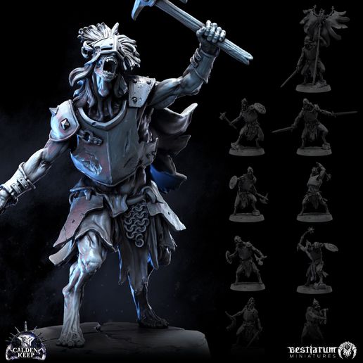 🎲 Revenant Footmen x10・ 3D File for 3D printing・Cults