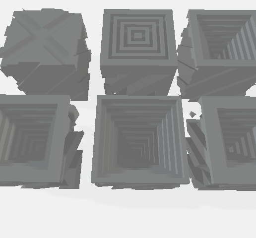 STL file Hazard Dice {D6} 🎲 ・3D printing idea to download・Cults