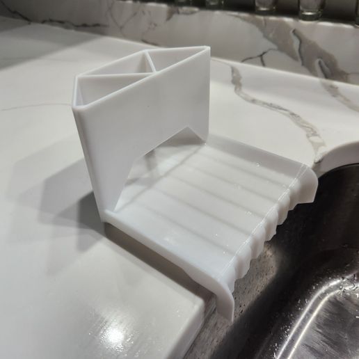 🧽 Super Functional Sink Caddy・Free STL File for 3D printing・Cults
