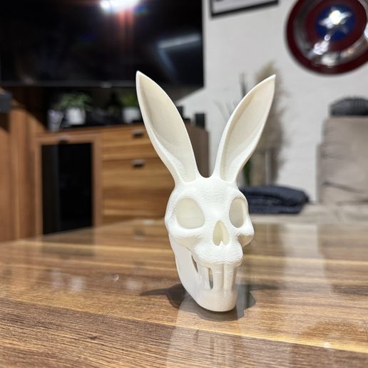 💀 BUNNY SKULL WITH REALISTIC STRUCTURE / EASTER DECOR / STL / TOY ...