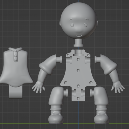 👾 caillou figure・Free STL File for 3D printing・Cults
