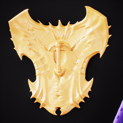 🔫 Doom "The Dark Ages" Malee Titan Weapons Pack x 5 - Shield + Mace x 3 ...