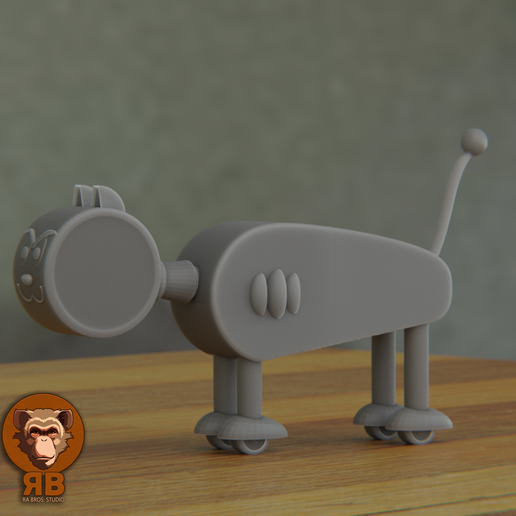 STL file tom and jerry robot cat 🤖 ・3D printing idea to download・Cults
