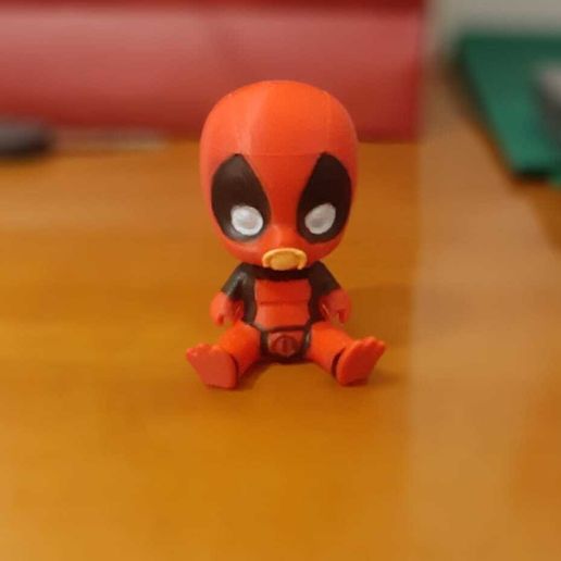 👶 Baby Deadpool・ STL File for 3D printing・Cults